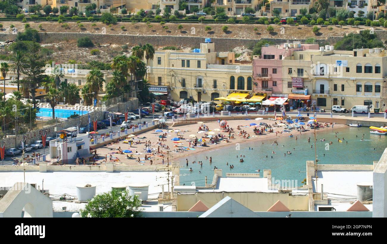 View of the coast and architecture of Malta Stock Photo - Alamy