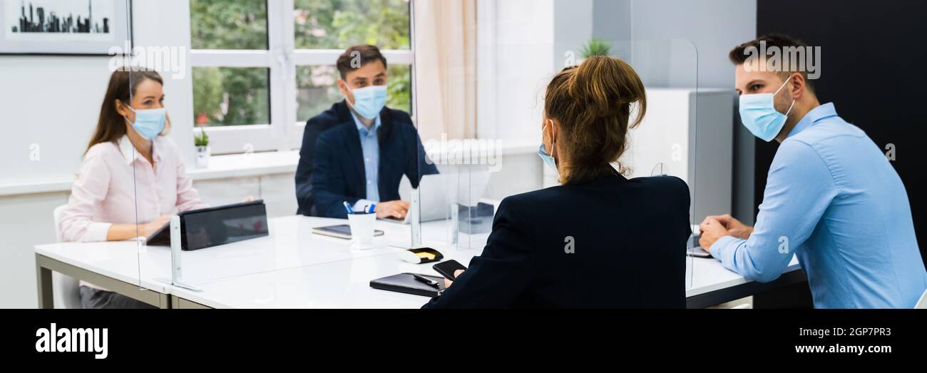 Hiring Employees Job Interview. Business Team Meeting Stock Photo - Alamy
