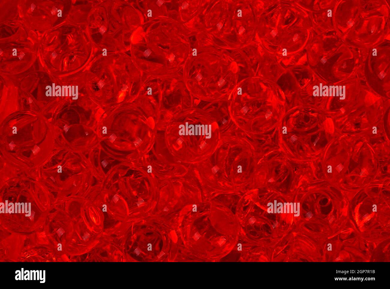 Background of red jelly ball close up Stock Photo - Alamy