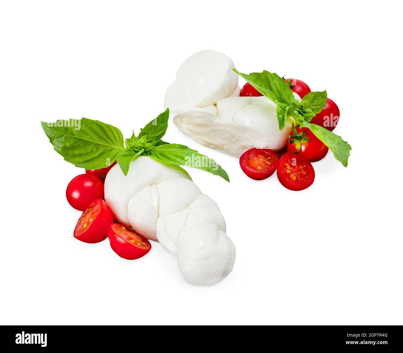 Mozzarella di Bufala, typical dairy product of the Campania region of ...