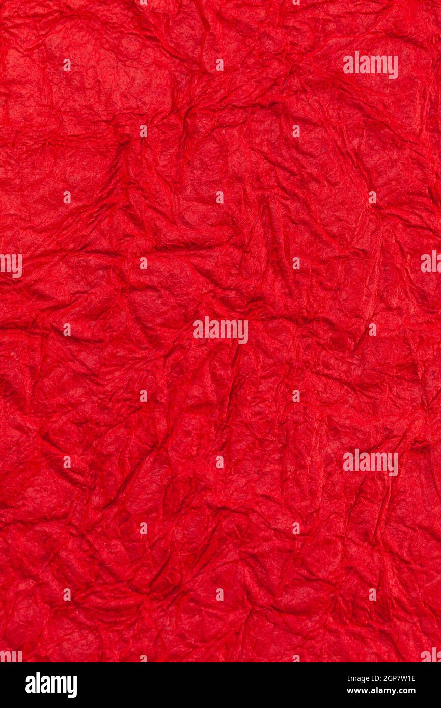 Background surface of wrinkled red and crumpled paper Stock Photo - Alamy