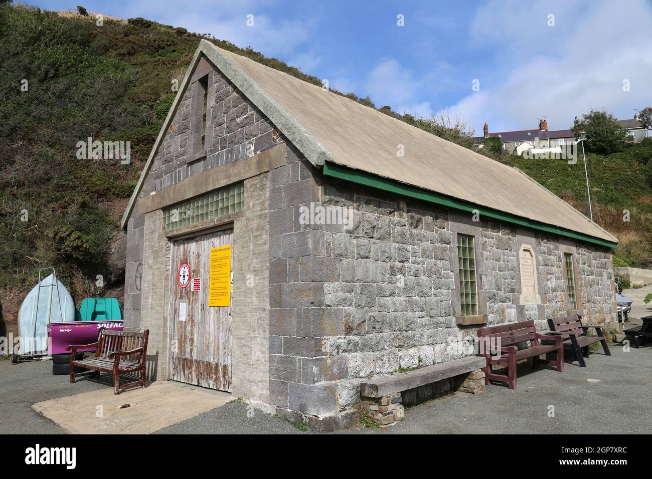 Old Lifeboat Station, Trinity Quay, Solva, Pembrokeshire, Wales, United ...