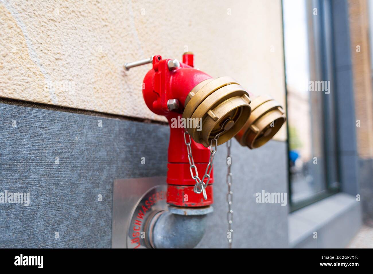 Street fire hydrant in Germany. City fire safety Stock Photo - Alamy