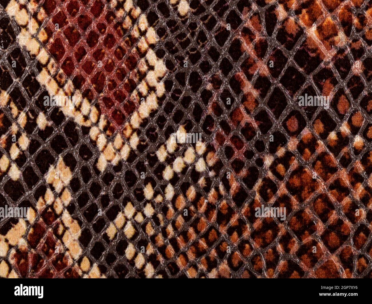 Abstract texture of synthetic leather, python macro background Stock ...