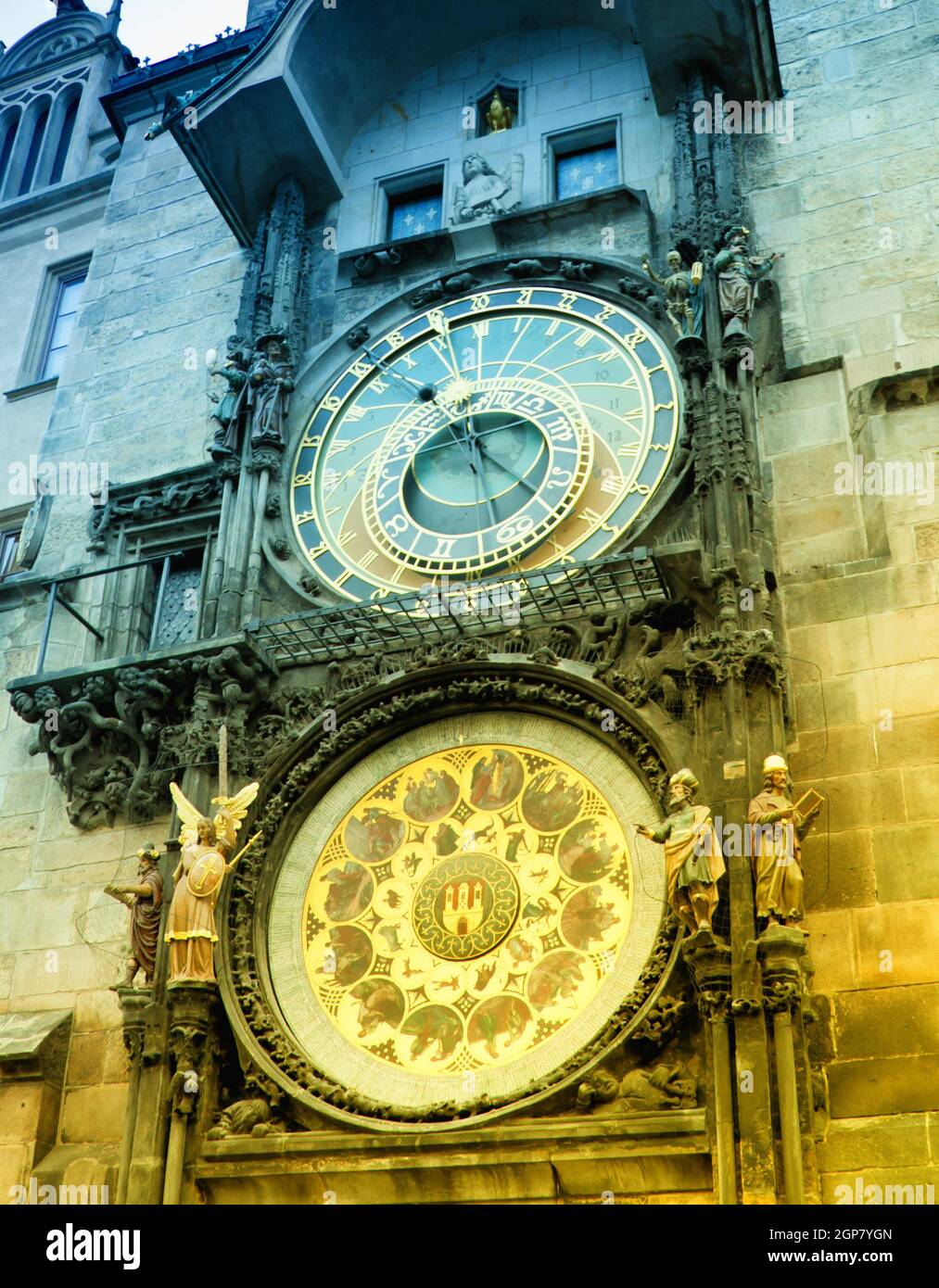 Orloj astronomical clock in Prague in Czech Republic Stock Photo - Alamy