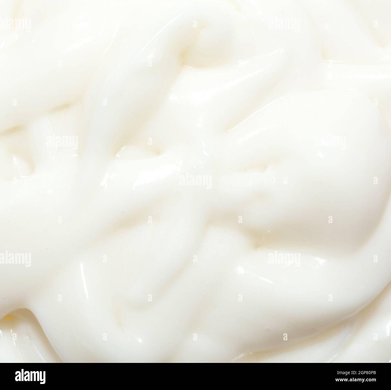 Closeup of bechamel sauce texture, white sauce Stock Photo - Alamy