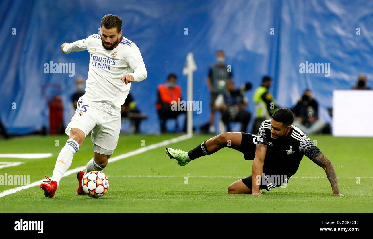 Nacho Fernandez of Real Madrid during the UEFA Champions League match ...