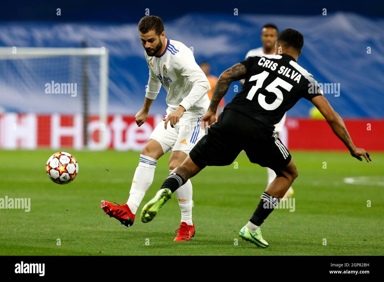 Nacho Fernandez of Real Madrid during the UEFA Champions League match ...
