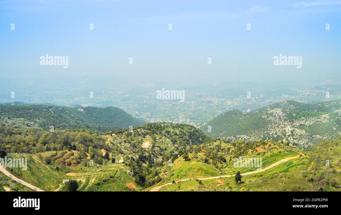 Lebanon mountain village hi-res stock photography and images - Alamy
