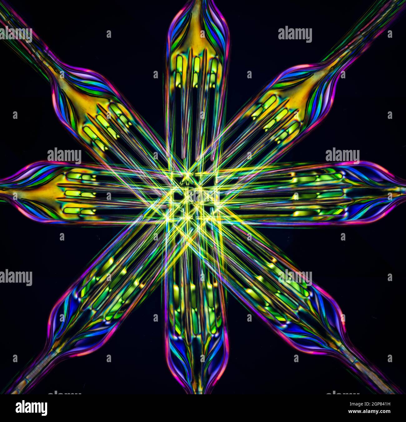 Cross polarisation hi-res stock photography and images - Alamy