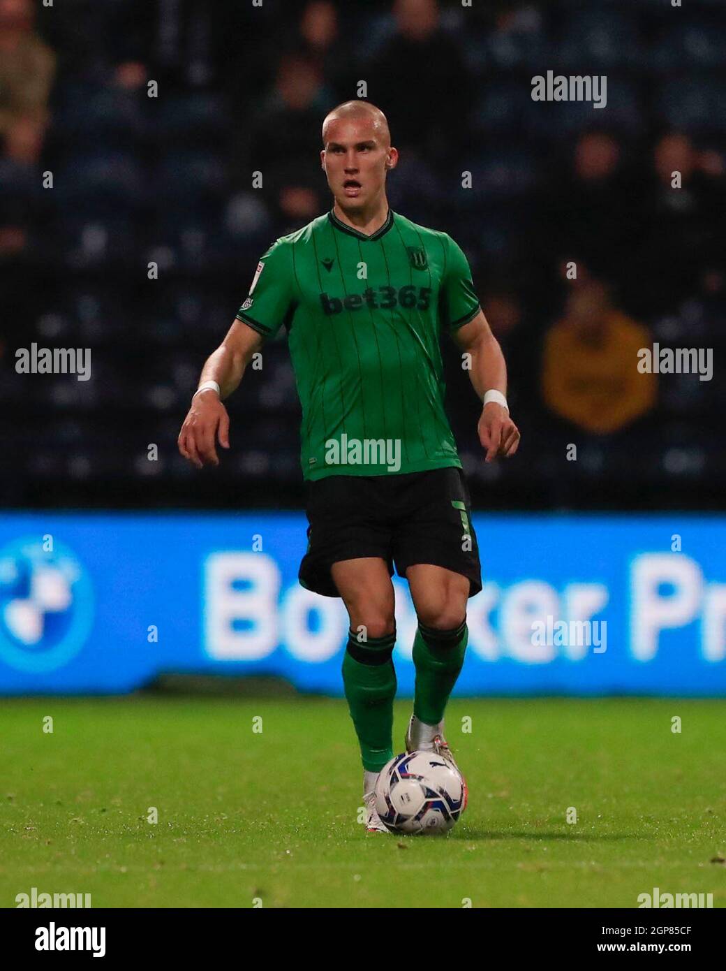 Leo Ostigard #19 of Stoke City Stock Photo - Alamy