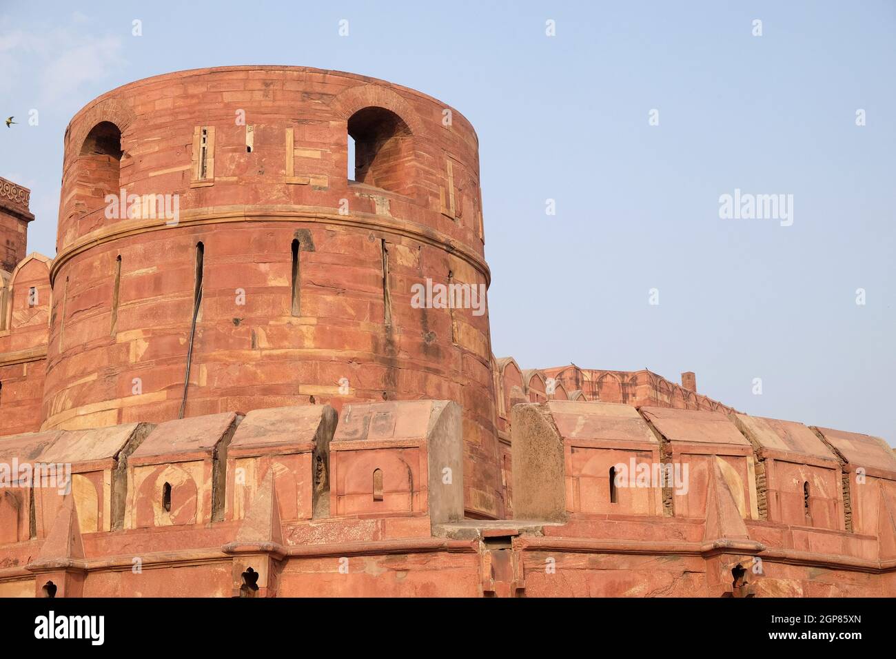 Red Fort in Agra. Uttar Pradesh, UNESCO World heritage site, India ...
