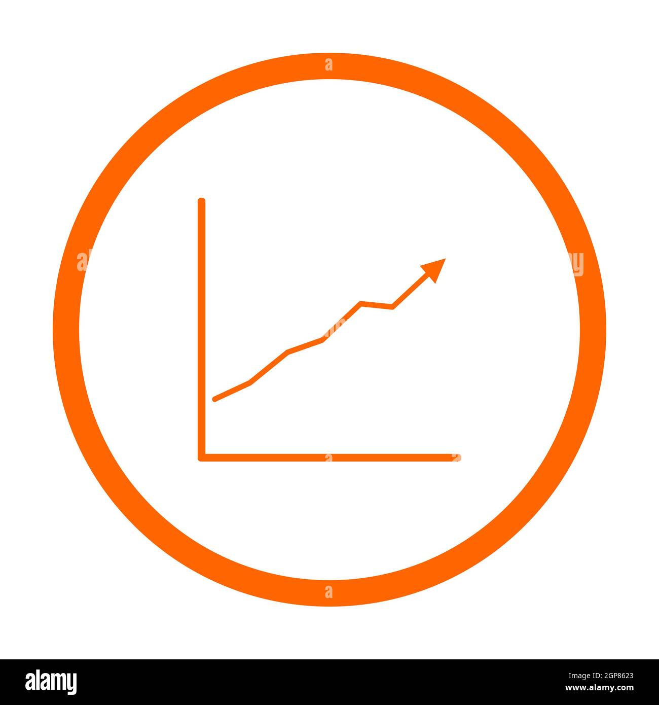 Chart and circle Stock Photo - Alamy