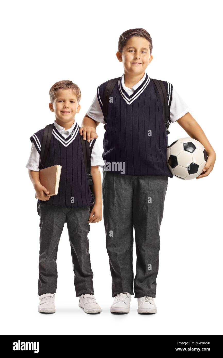 Brother school student leisure Cut Out Stock Images & Pictures - Alamy