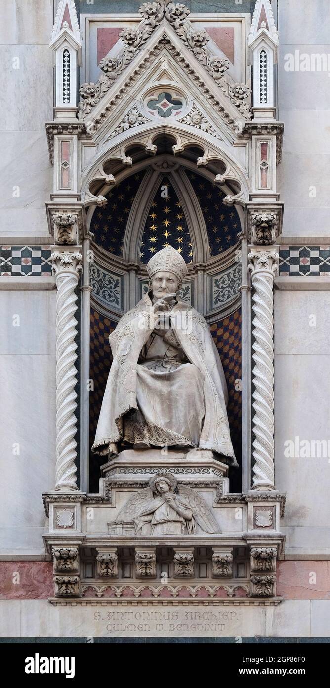St. Antoninus (Antonio Pierozzi, the Archbishop of Florence), Portal of ...