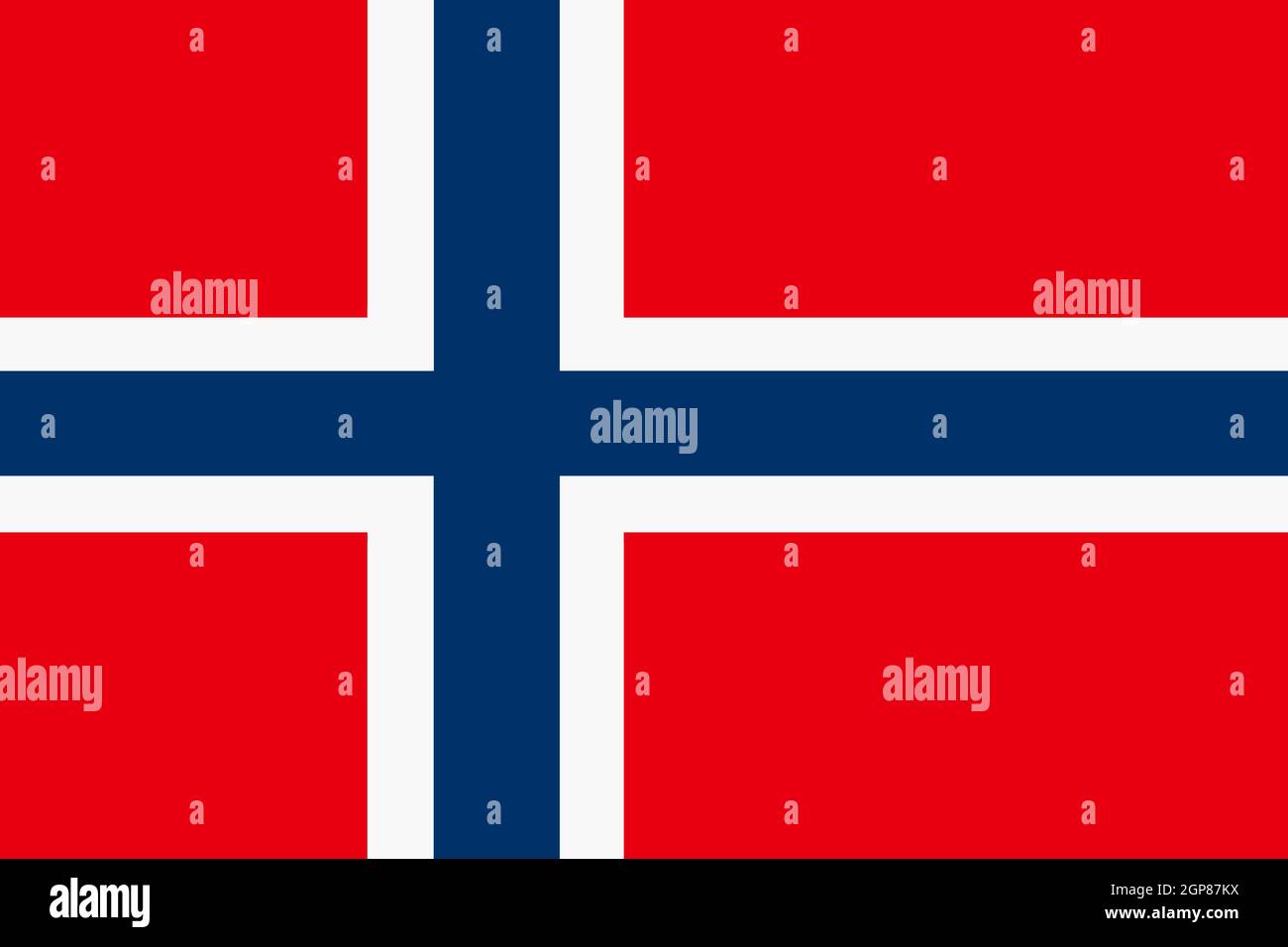 A Norway flag background illustration red white blue cross Stock Photo ...