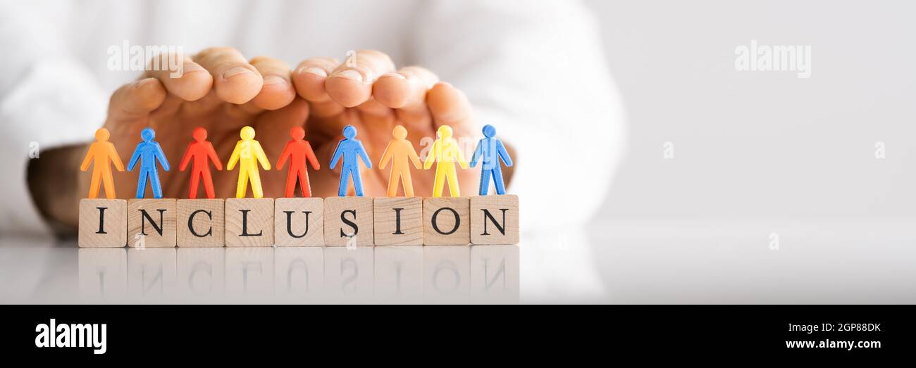 Inclusion Diversity Equality Banner. Inclusive LGBT Banner Stock Photo ...