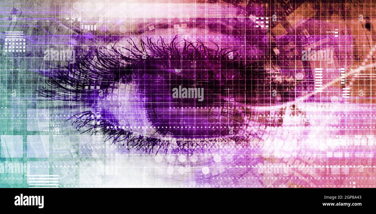 Advanced Technology with Futuristic Abstract Background Art Stock Photo ...