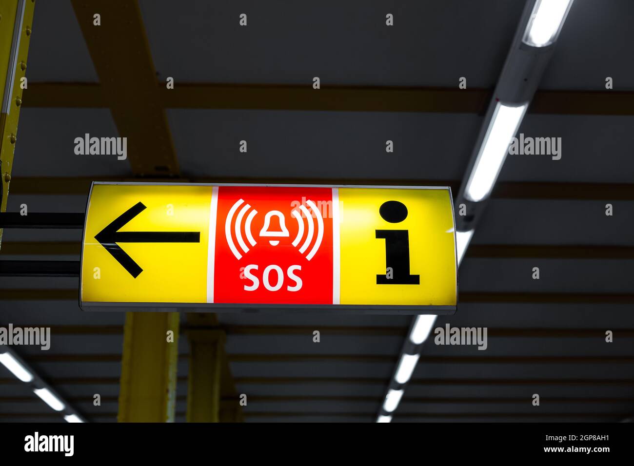 Emergency alarm box underground hi-res stock photography and images - Alamy