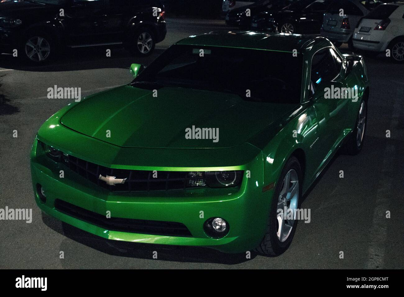 Muscle car above hi-res stock photography and images - Alamy