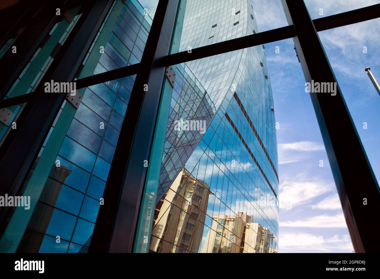 High rise building and future perspective view hi-res stock photography ...