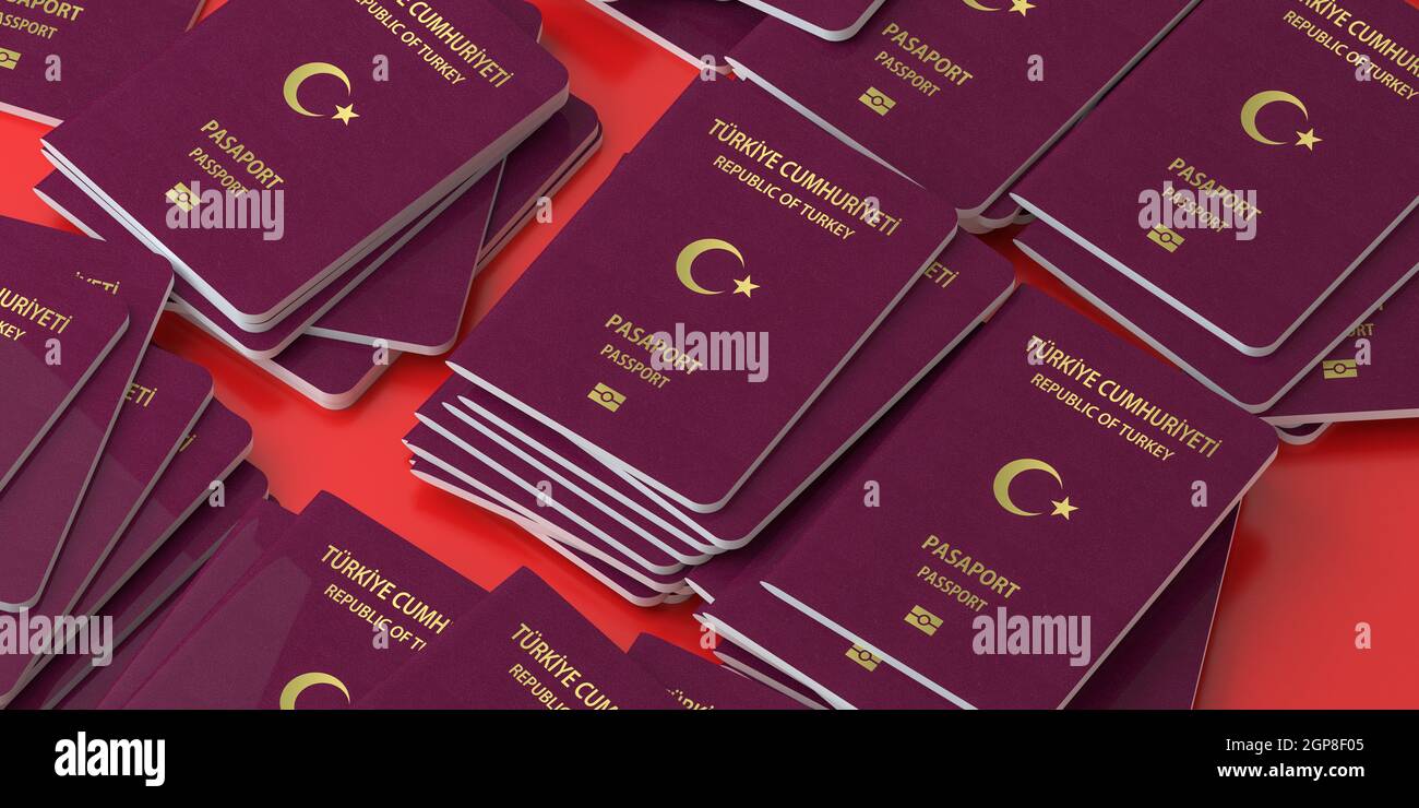 Turkish passport hi-res stock photography and images - Alamy