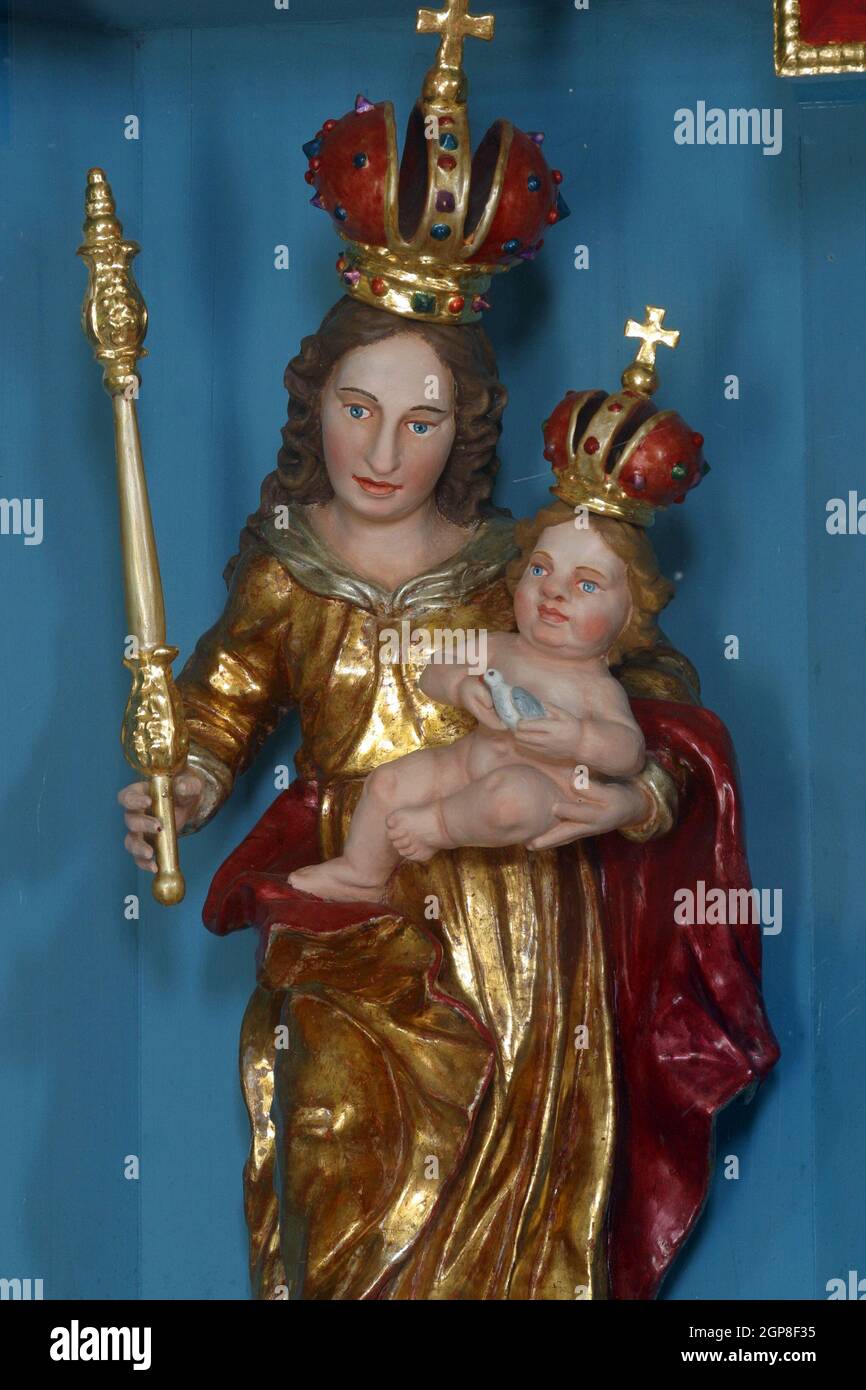 Chapel of the virgin mary the protector hi-res stock photography and ...