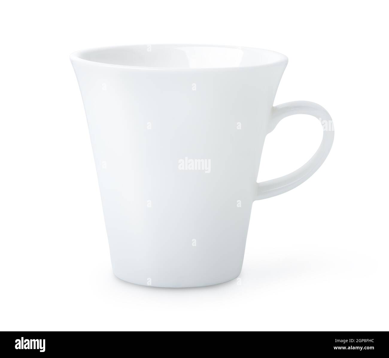 Large glass cup coffee Cut Out Stock Images & Pictures - Alamy