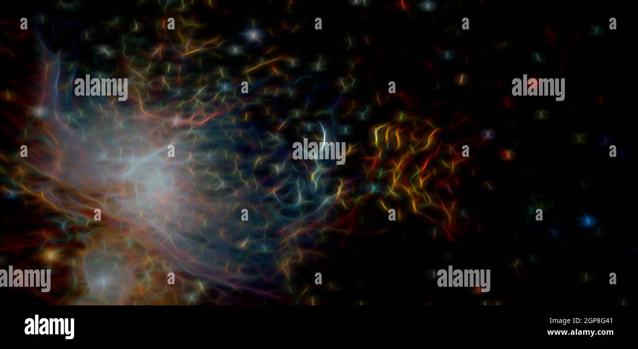 Space background with dark matter. Elements of this image furnished by ...