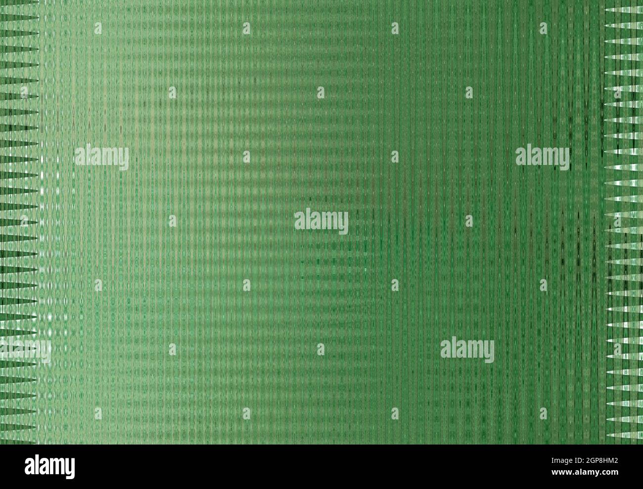 Glass sheets in horizontal position. Texture of green glass sheets ...