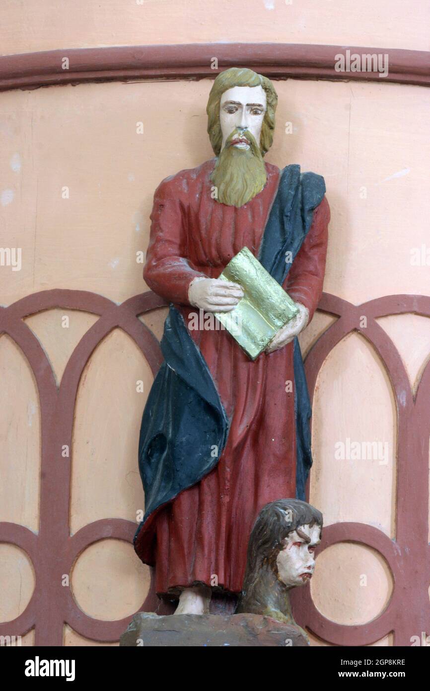 St Mark the Evangelist Stock Photo - Alamy