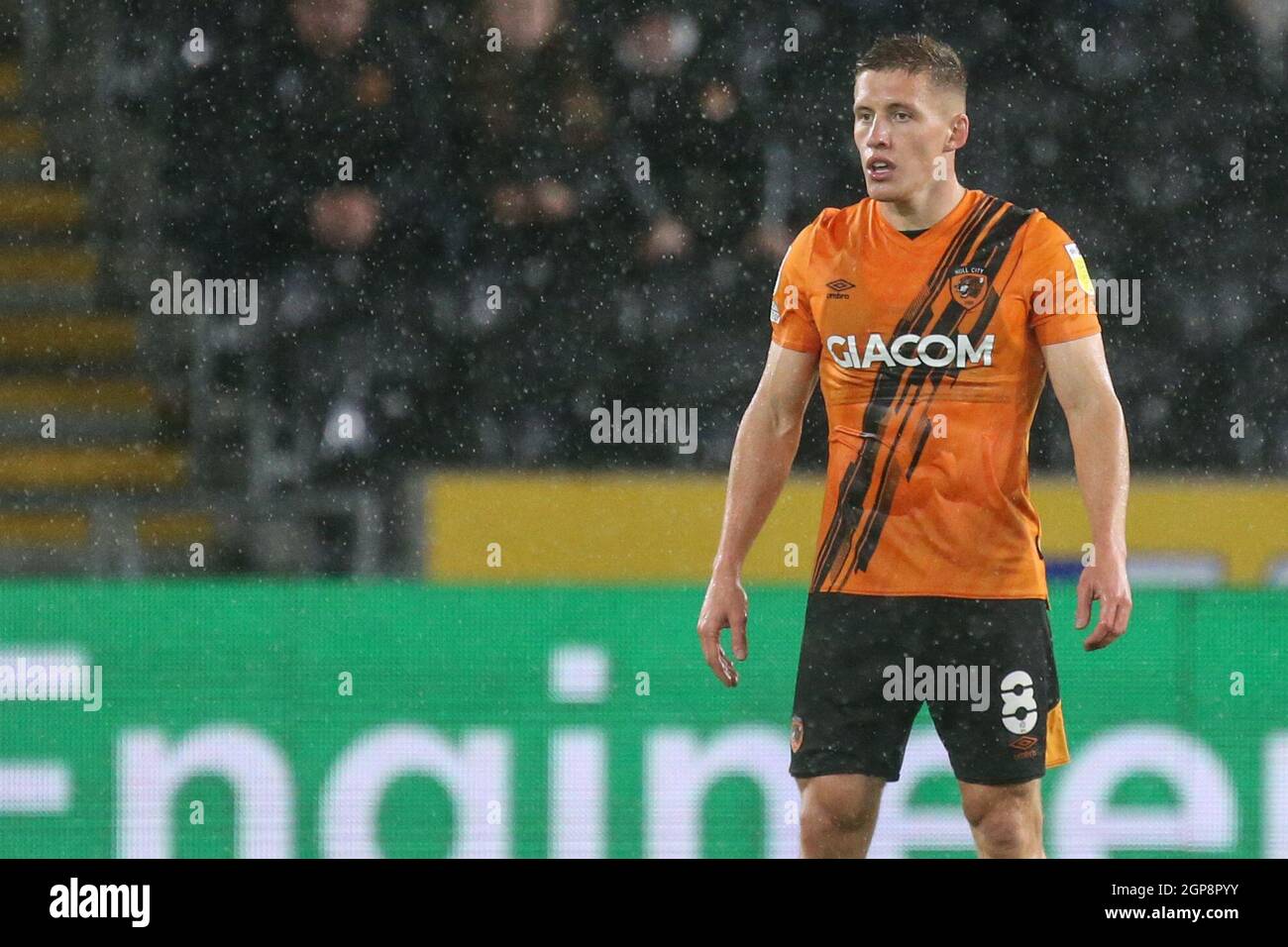 Greg Docherty #8 of Hull City during the game Stock Photo - Alamy
