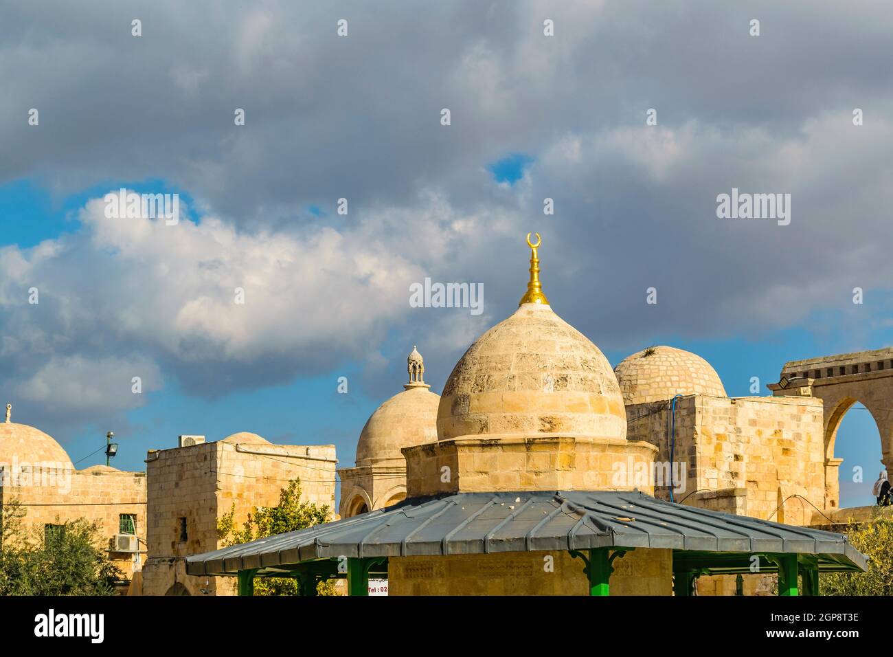 Exterior view of al aqsa mosque, old jerusalem city Stock Photo - Alamy