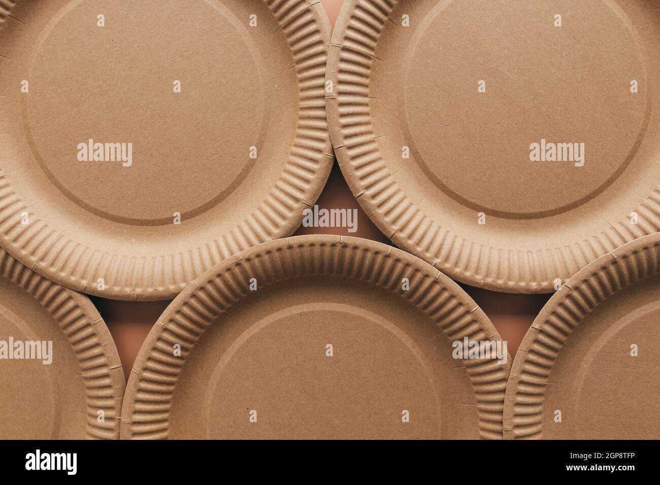 Eco-friendly kraft paper packaging plate, containers for takeaway food ...