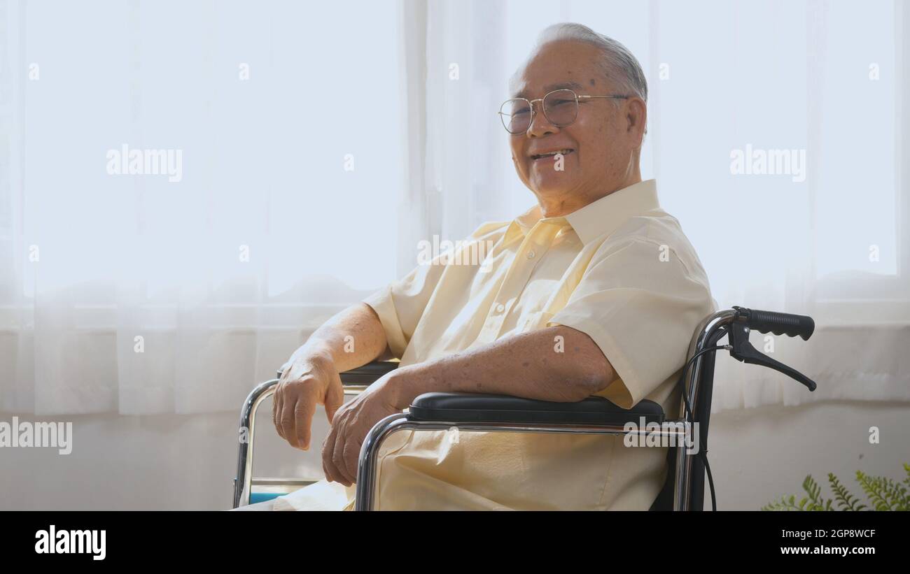 Happy Old Man Smiley Face