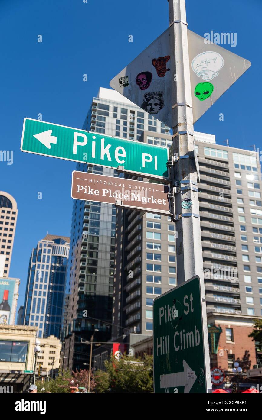 Seattle road trip hi-res stock photography and images - Alamy