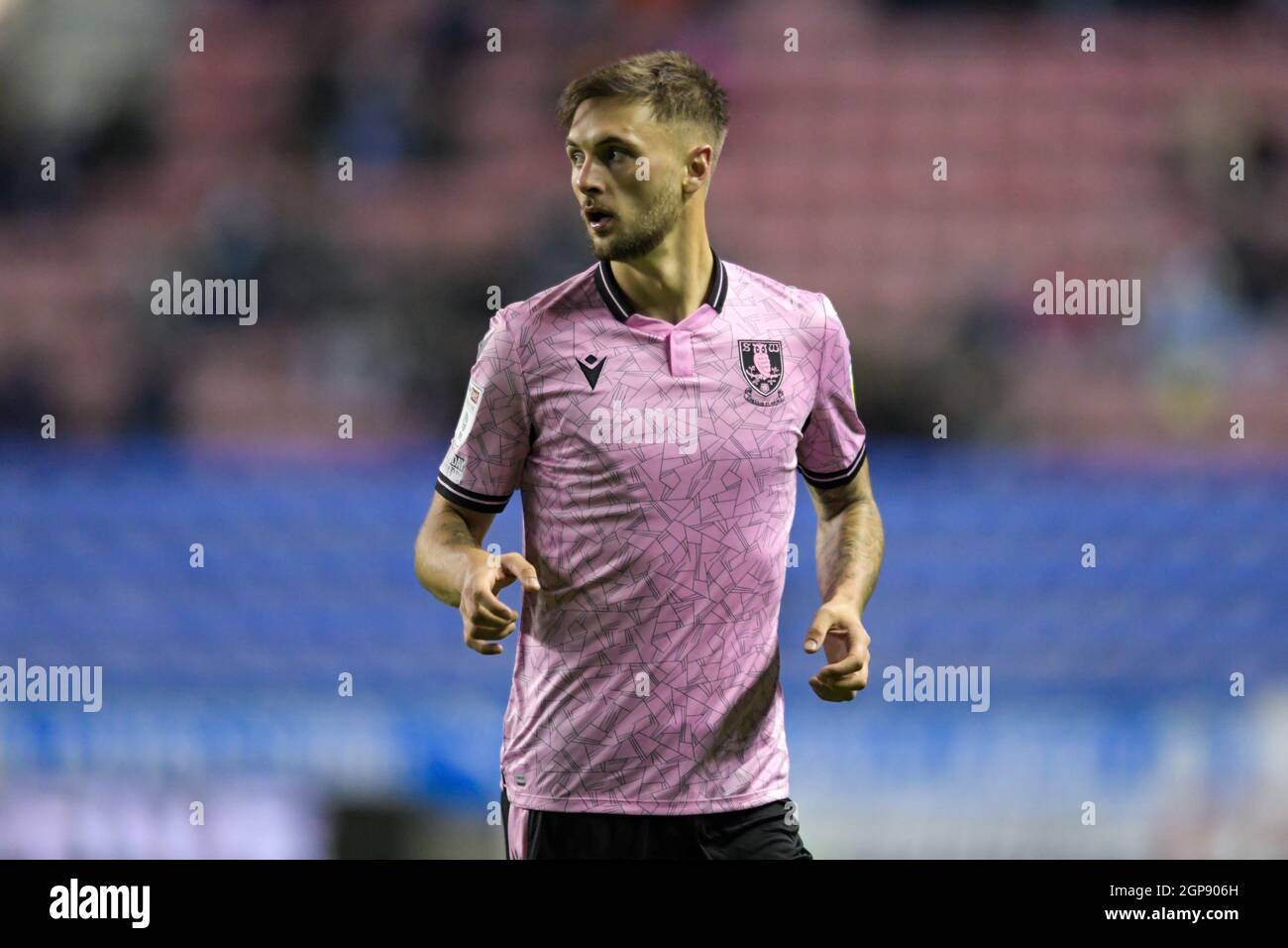 Lewis Wing #26 of Sheffield Wednesday in action during the game Stock ...