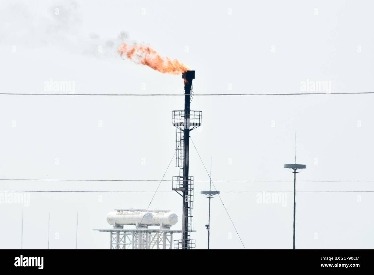 Torch system on oil hi-res stock photography and images - Alamy