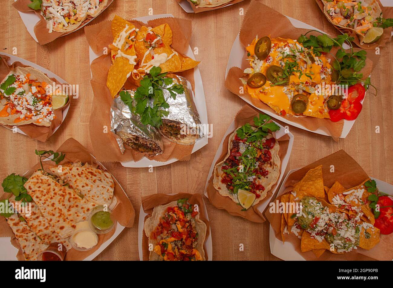 AUthentic Mexican, tex mex, southwestern food, cuisine Stock Photo - Alamy