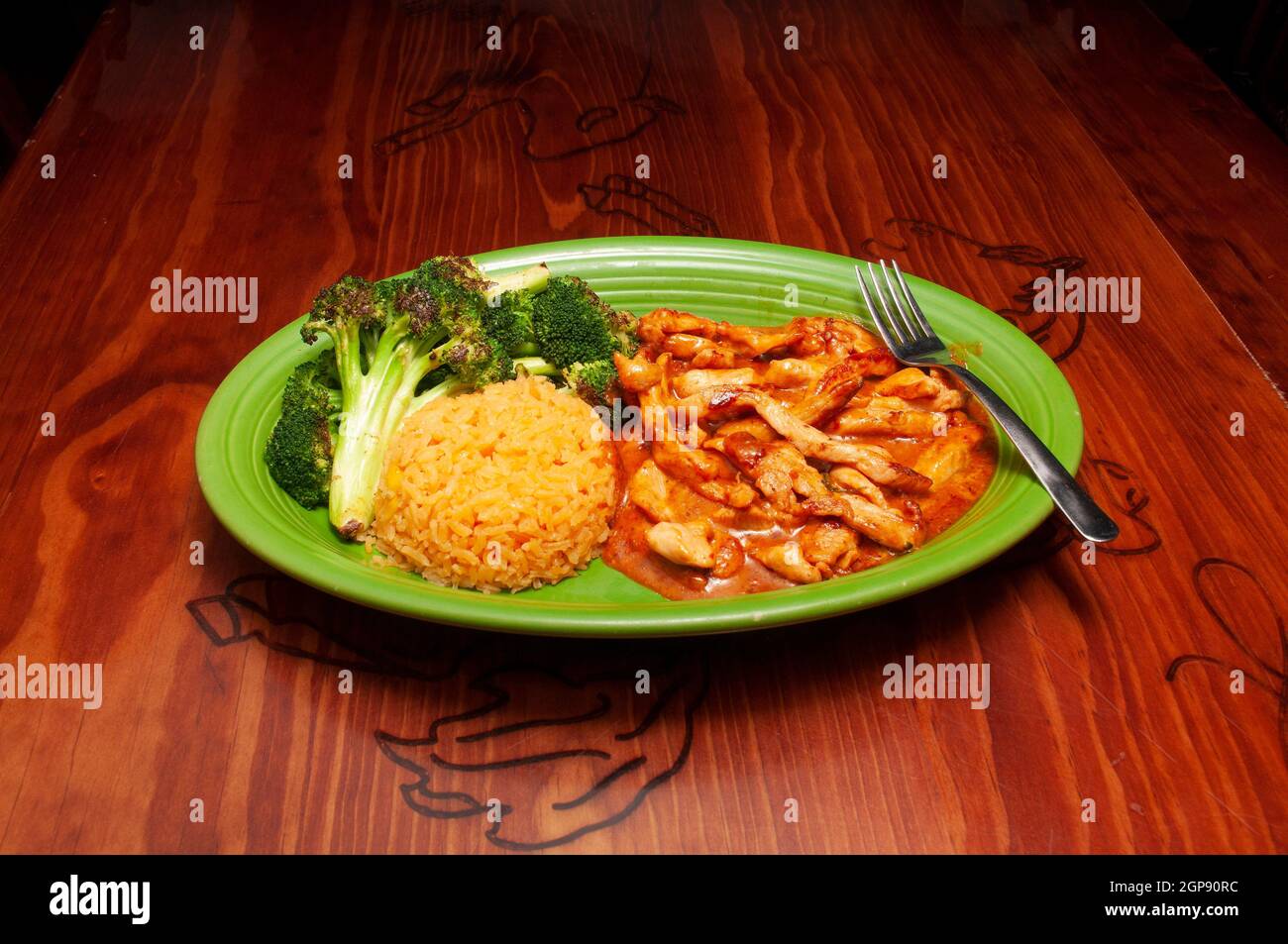 Chipotle chicken pollo chipotle hi-res stock photography and images - Alamy