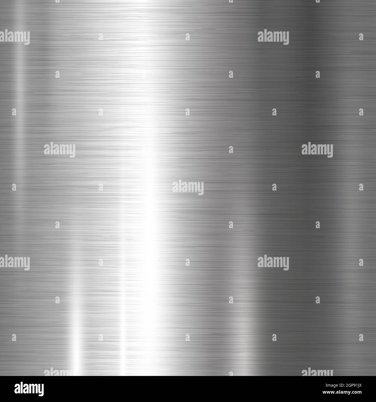 Texture panorama of silver metal with reflection - background Stock ...