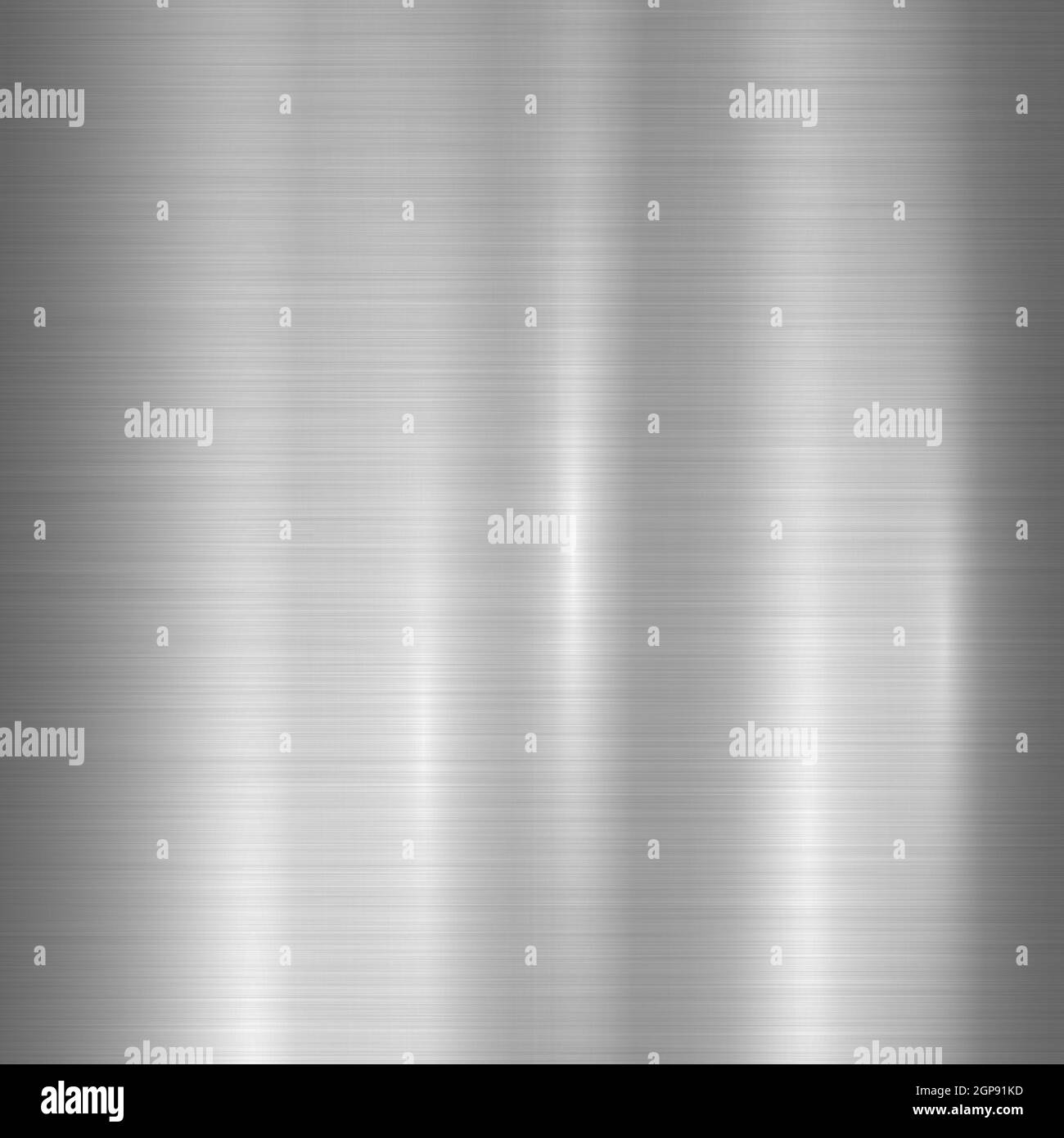 Texture panorama of silver metal with reflection - background Stock ...