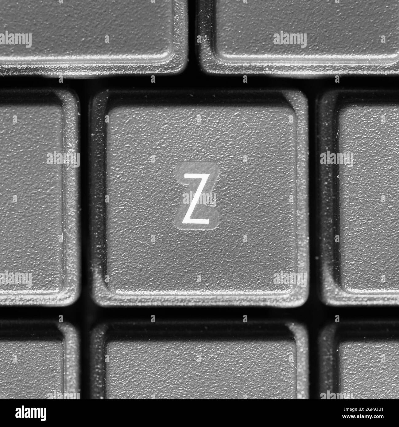 Letter Z key on computer keyboard keypad Stock Photo - Alamy