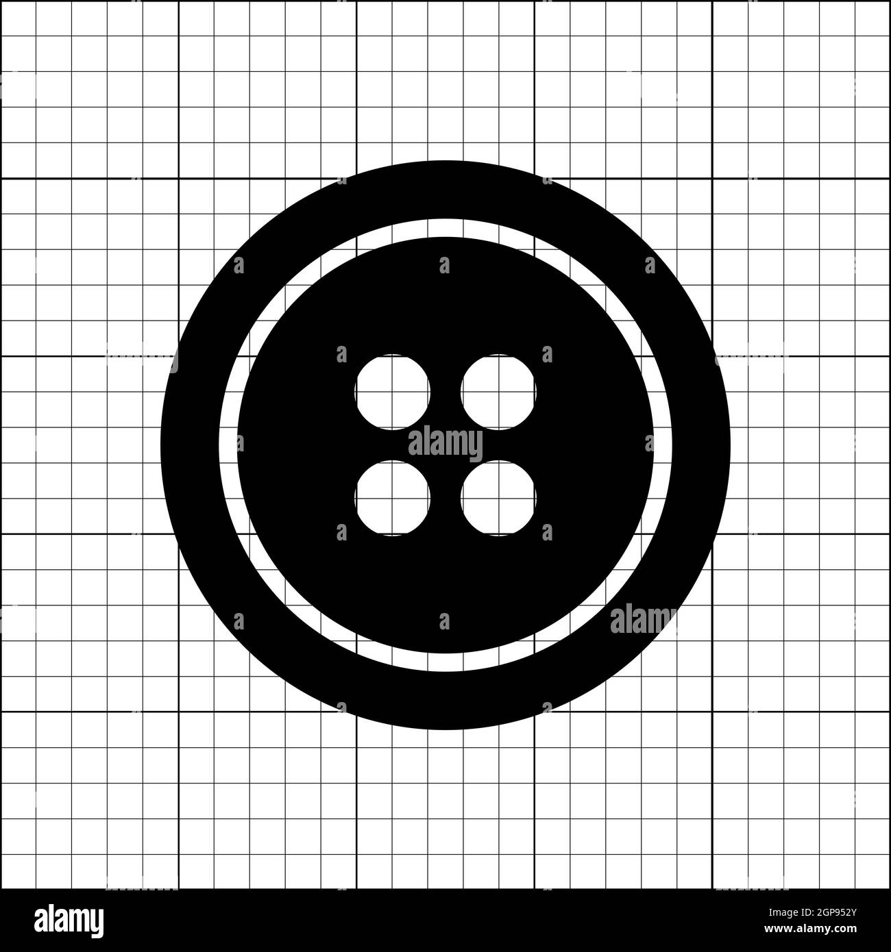 Button and scale paper Stock Photo - Alamy