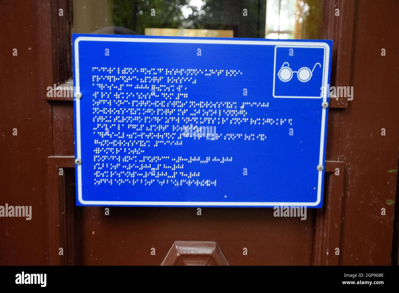 Braille signs hi-res stock photography and images - Alamy