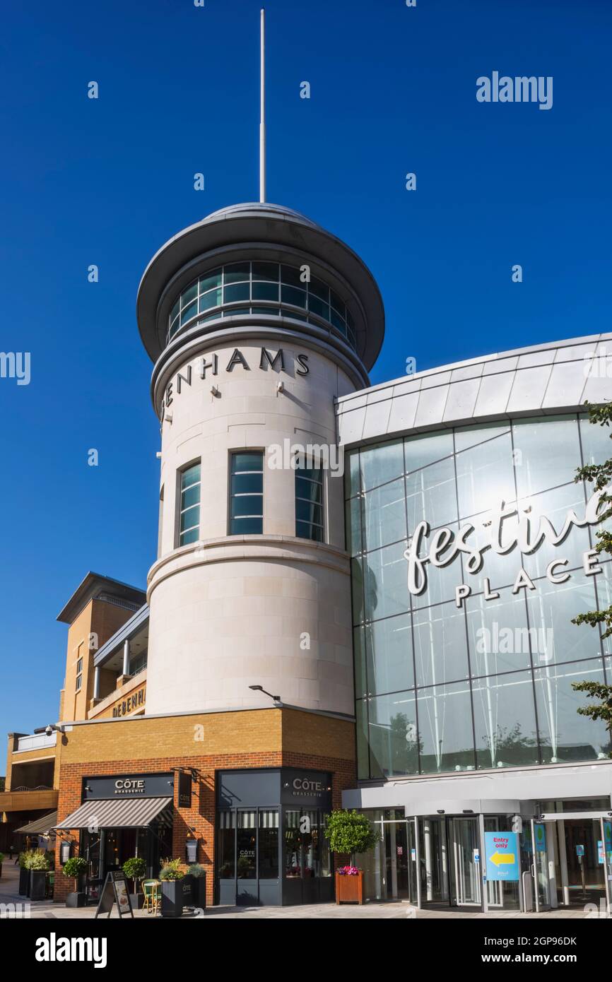 England, Hampshire, Basingstoke, The Malls Shopping Centre, Festival ...