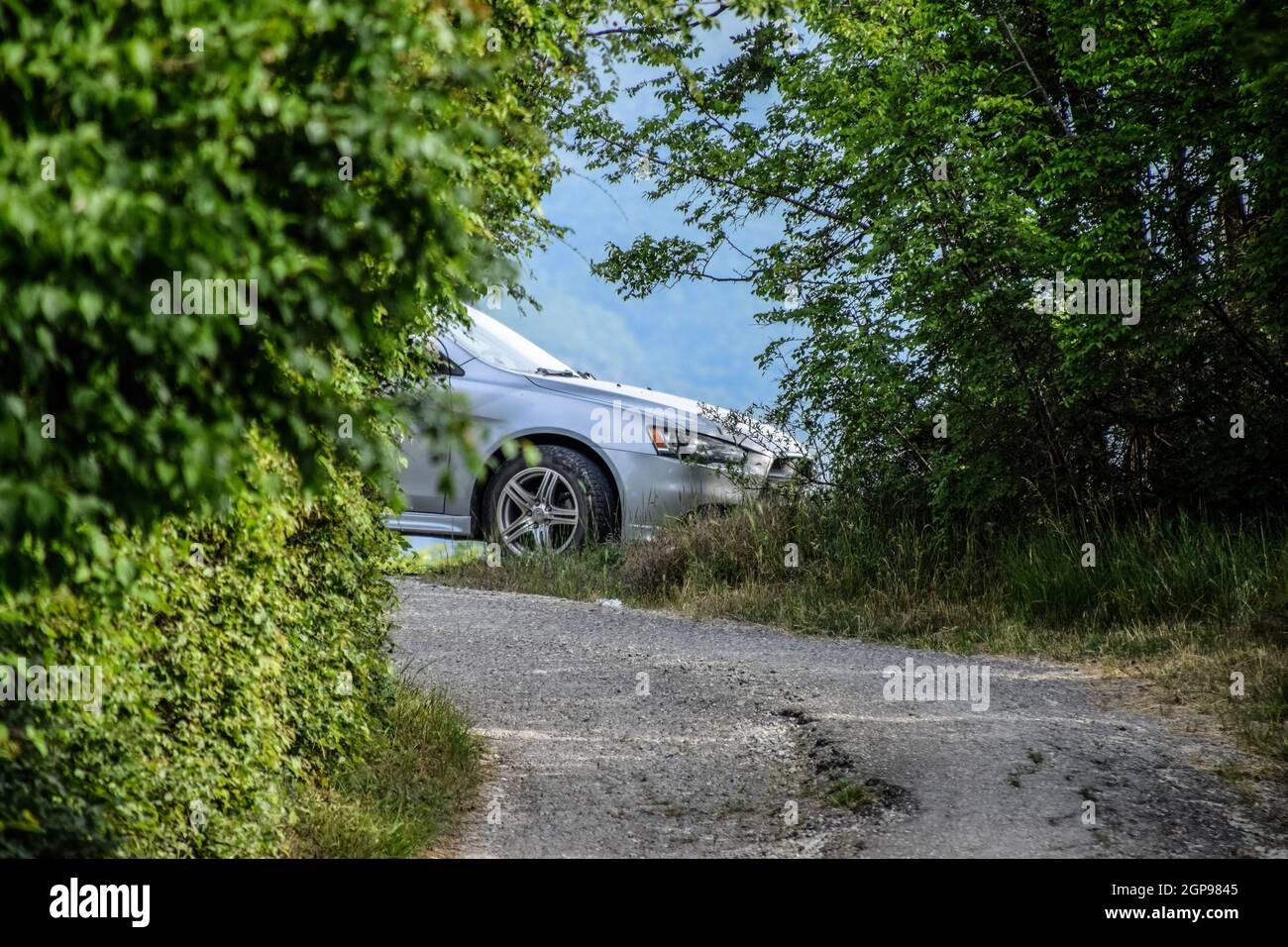 Novorossiysk, Russia - May 20, 2018: Mitsubishi Lancer 10 generation ...