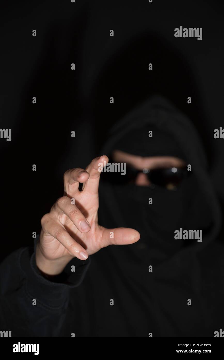 Masked law enforcement hi-res stock photography and images - Alamy
