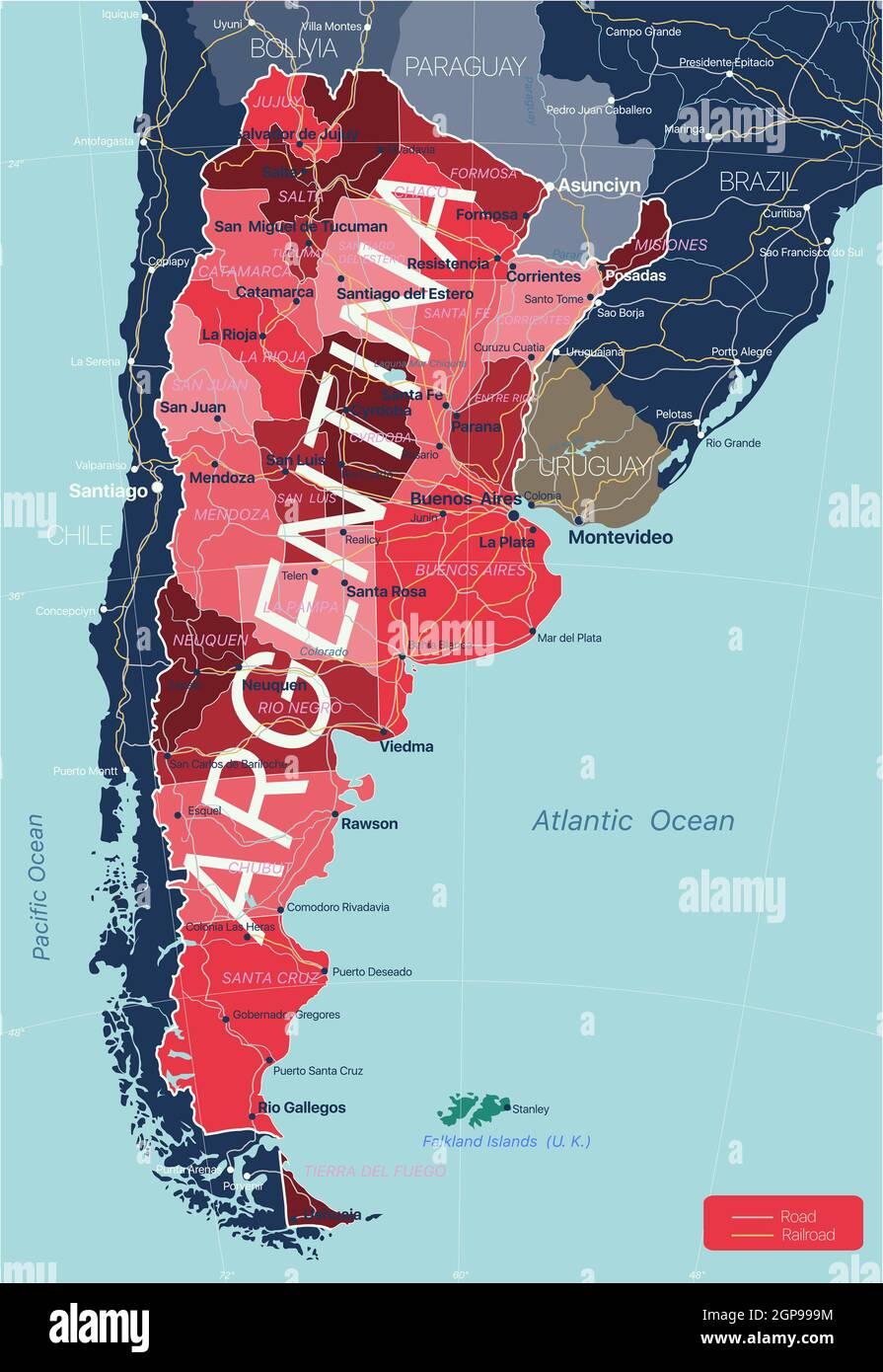 Geographic Regions Of Argentina