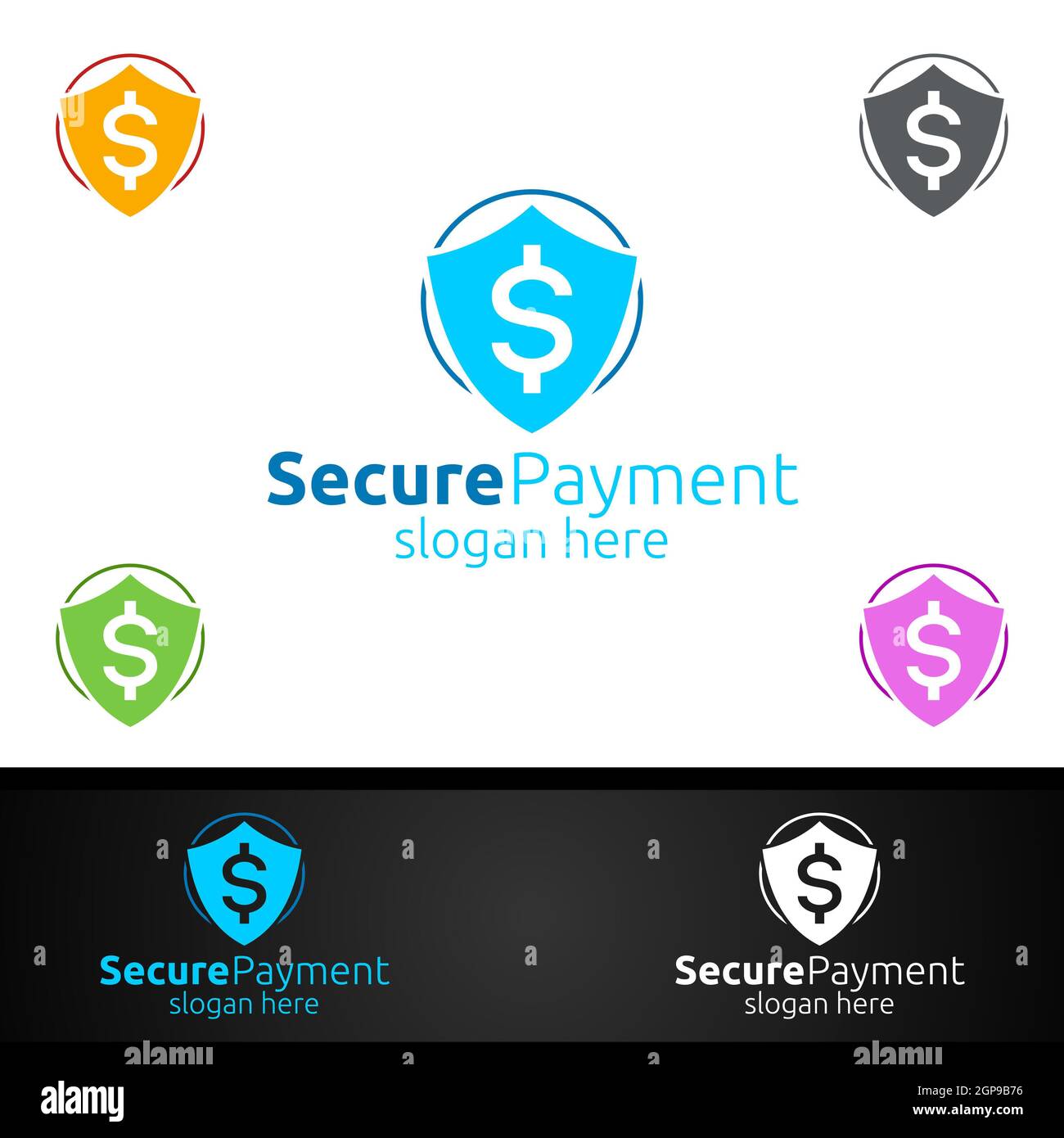 Secure payment shield hi-res stock photography and images - Alamy